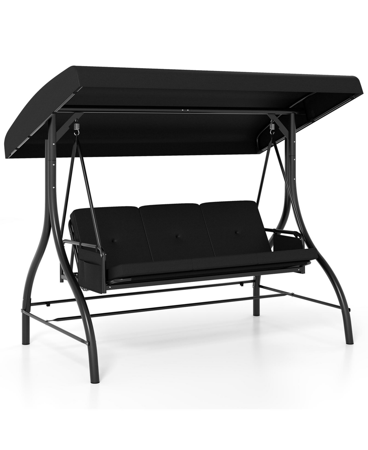 Click here for Mecale 3-Piece Patio Swing with Canopy  Removable... prices