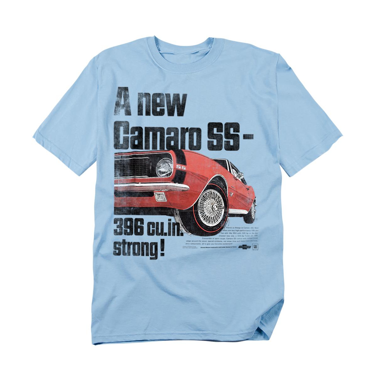 Click here for Corvette Mens Chevrolet Camaro Ss T-Shirt - Light... prices