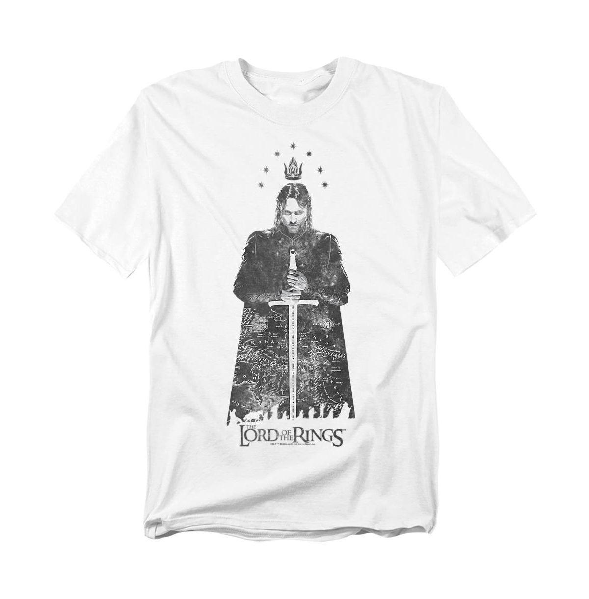 Click here for Lord Of The Rings Mens Aragorn Map Fellowship T-Sh... prices