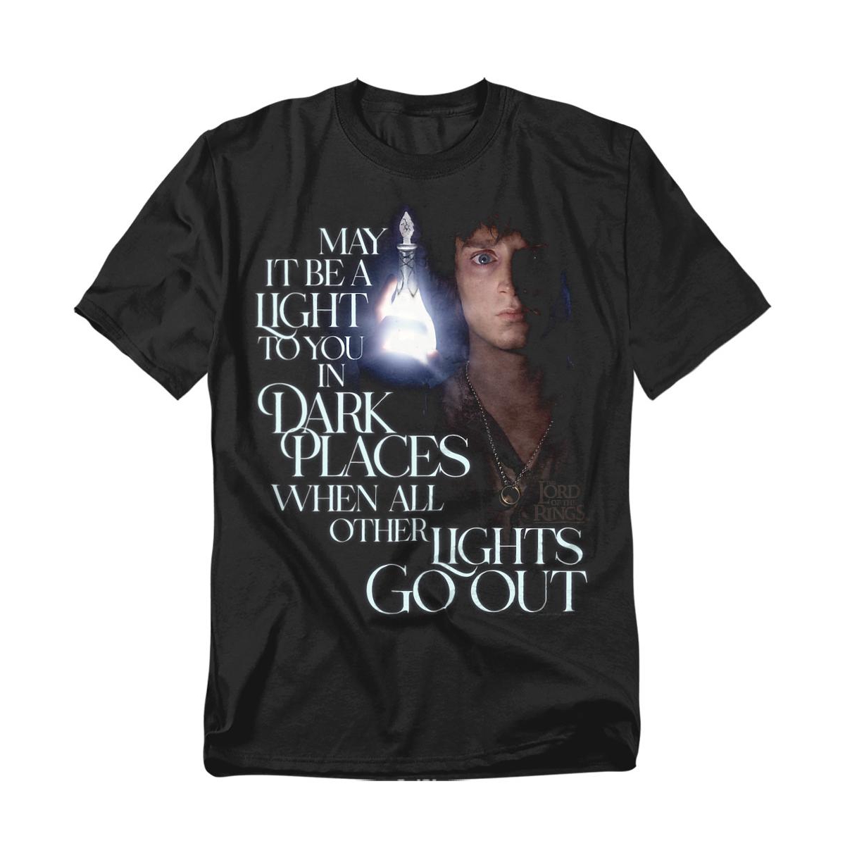 Click here for Lord Of The Rings Mens Frodo Light In The Dark T-S... prices