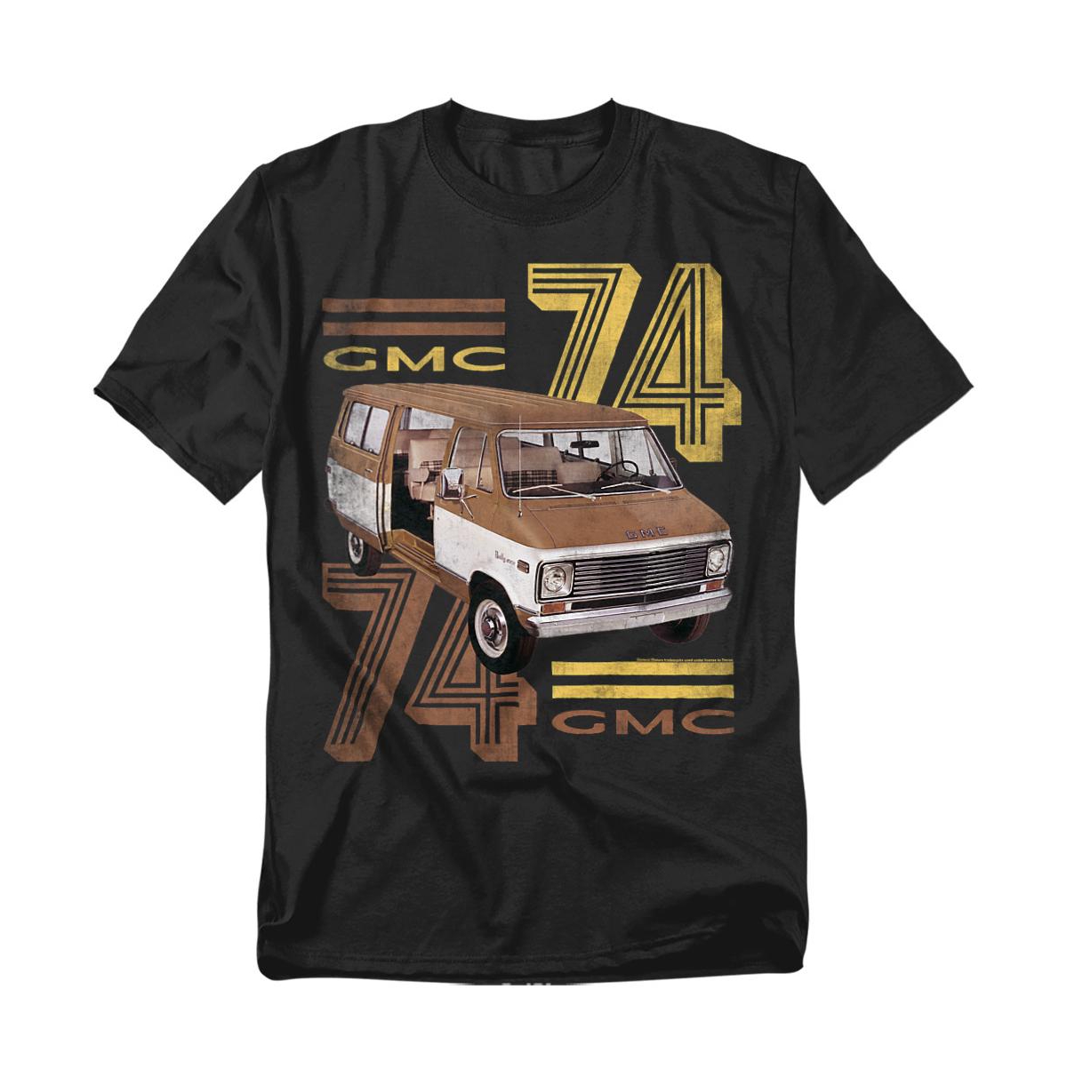 Click here for Logovision Mens Gmc 74 T-Shirt - Black prices