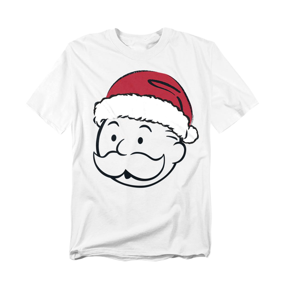 Click here for Monopoly Mens Santa Hat T-Shirt - White prices