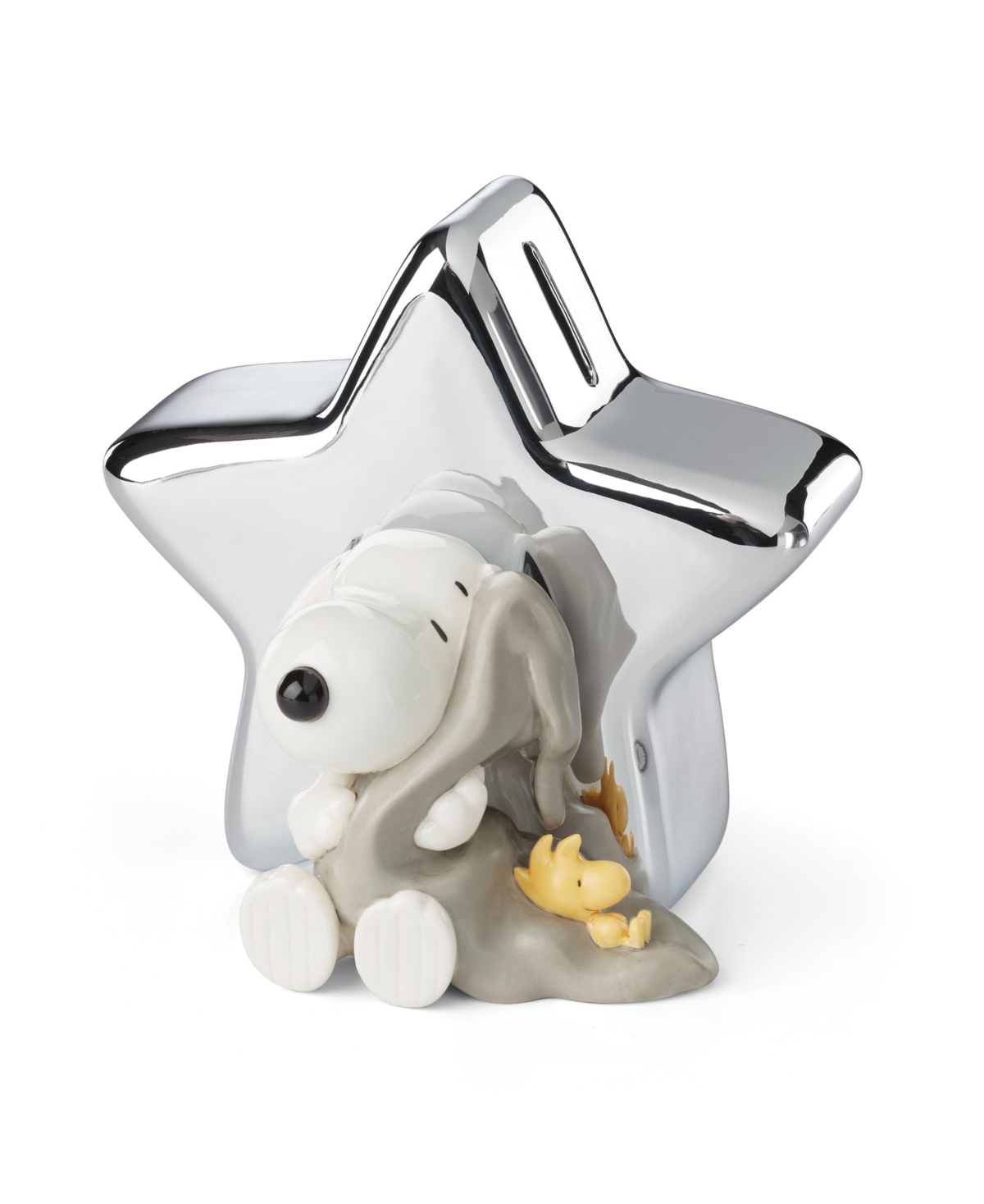 Click here for Reed & Barton Little Snoopy Baby Coin Bank - Silve... prices