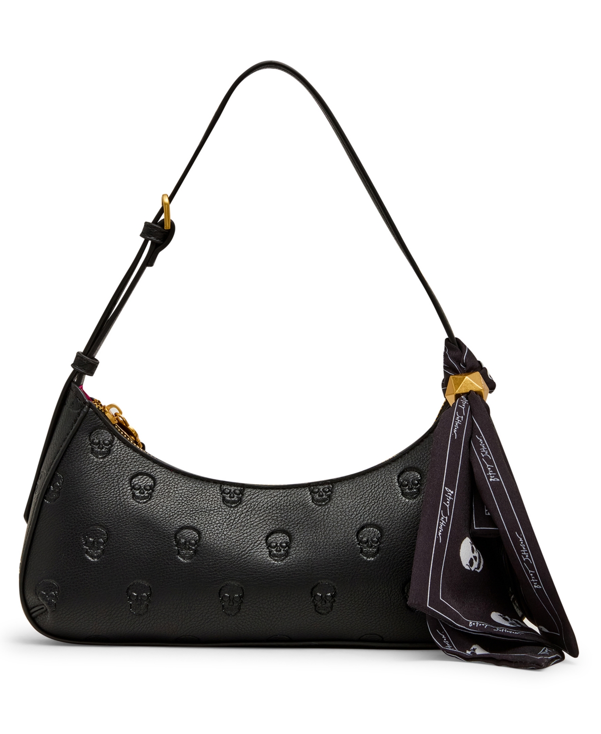 Click here for Betsey Johnson Kisses Crossbody Wallet - Black prices