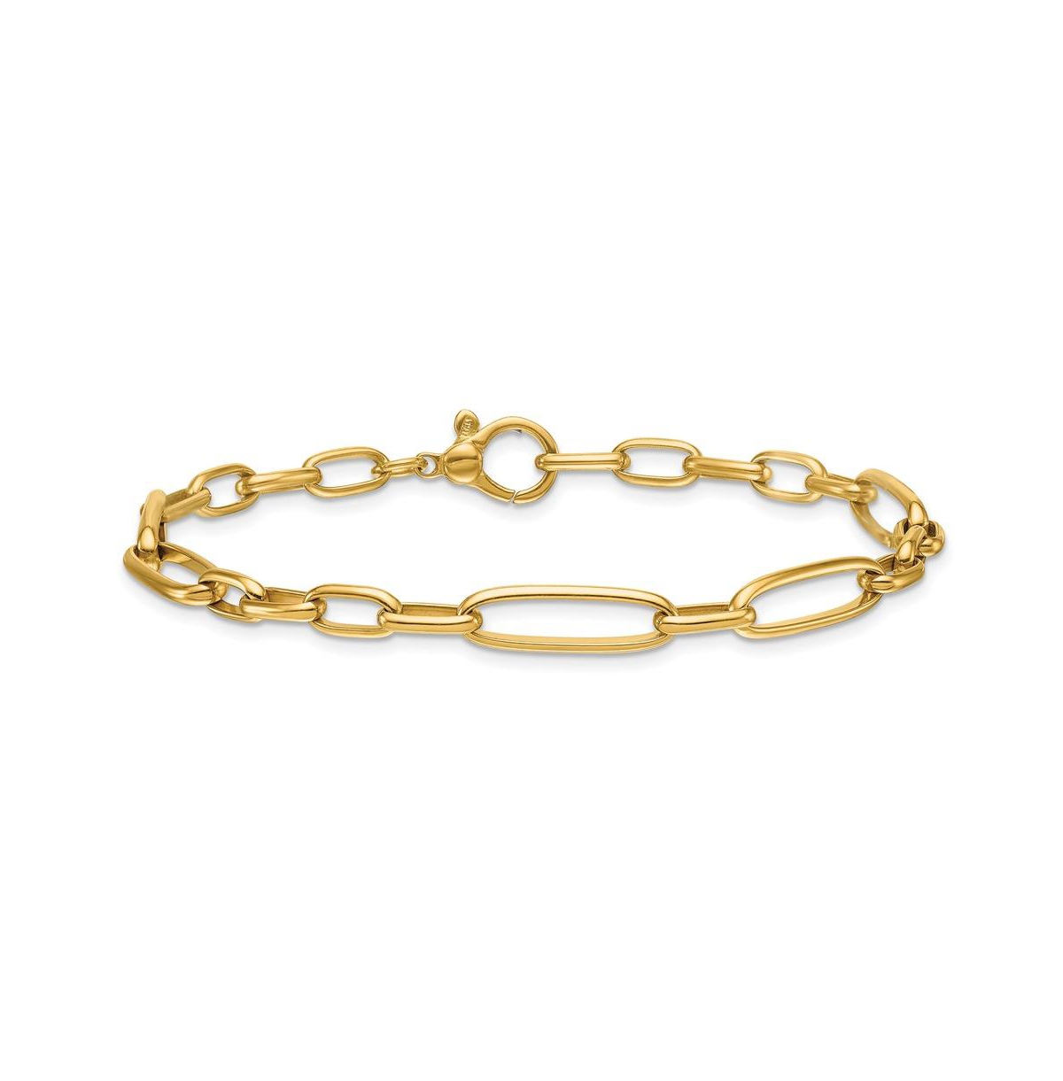 Click here for Curata Jewelry Solid 18k Yellow Gold Italian 8 Inc... prices