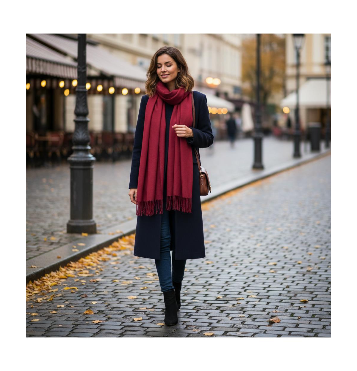 Click here for Helios Womens Stylish Warmth Scarf - RED prices