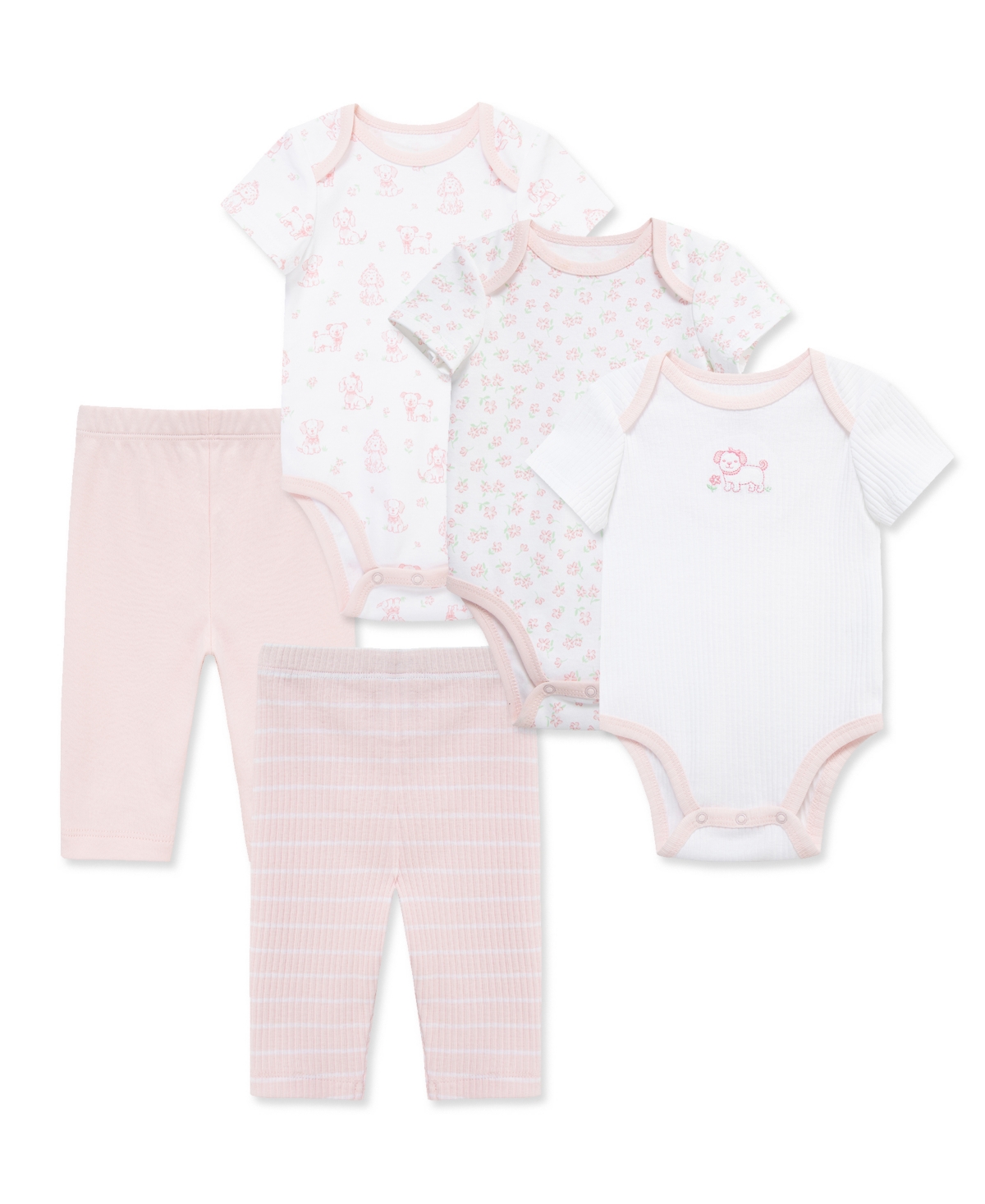 Click here for Little Me Baby Girls Puppies Bodysuit and Pants  5... prices