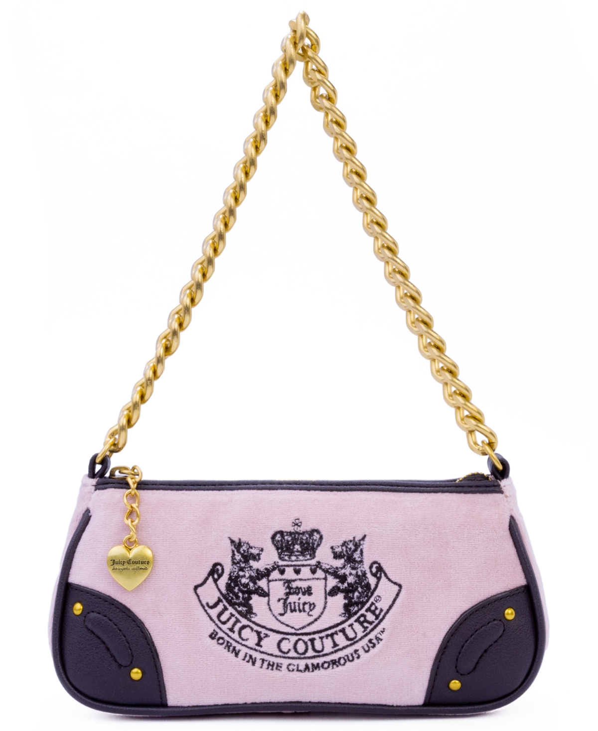 Click here for Heritage Core Pochette - Dusty Blush/chocolate prices