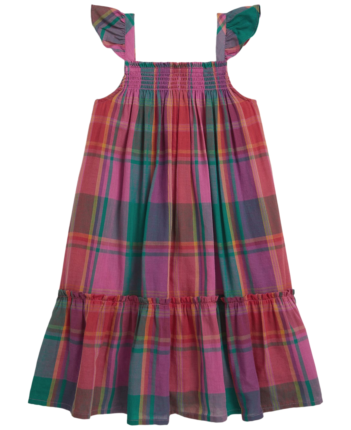 Click here for Polo Ralph Lauren Girls 2T-6X Plaid Cotton Madras... prices