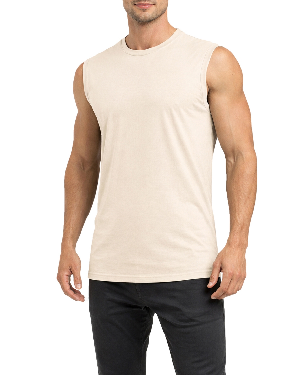 Click here for Blu Rock Mens Slim-Fit Sleeveless Muscle T-Shirt -... prices