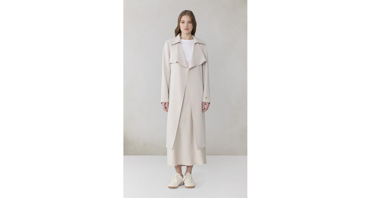 Click here for Soia & Kyo Womens Dimitra Relaxed-Fit Belted Trenc... prices