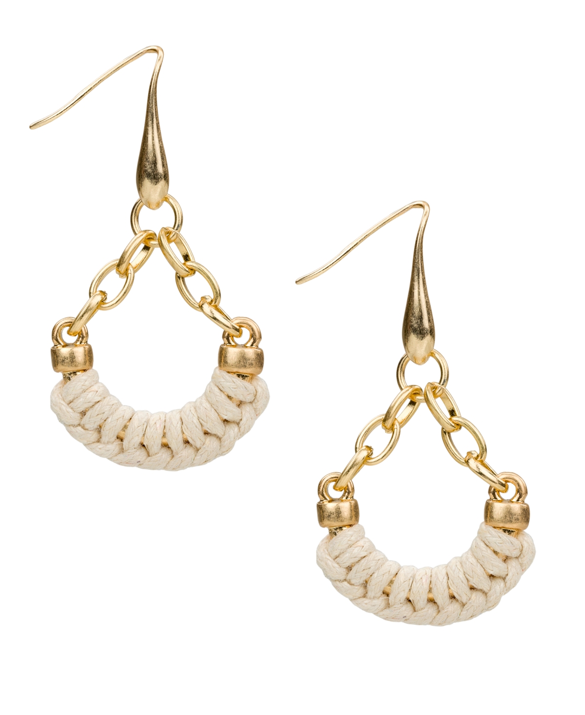 Click here for Patrica Nash Gold-Tone Plated Chain Drop Earrings... prices