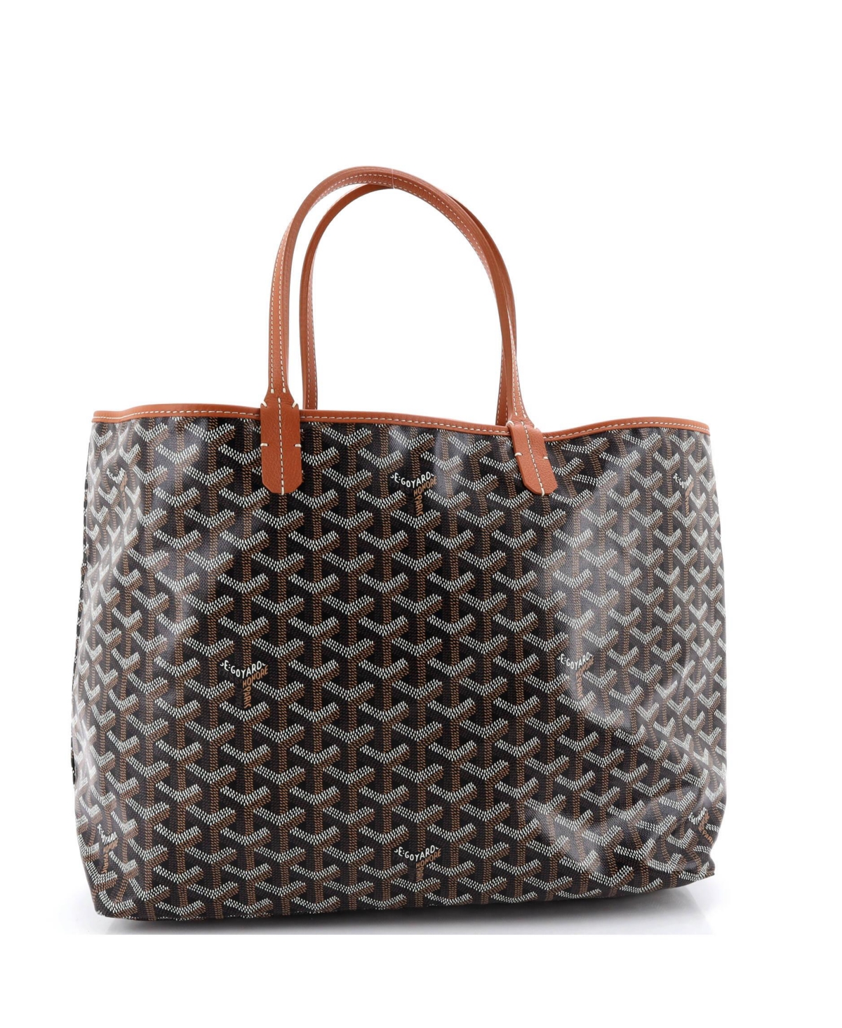 Click here for Pre-Owned Goyard Pm Saint Louis Tote Coated Canvas... prices