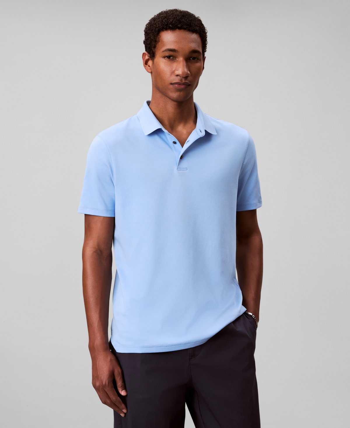 Click here for Calvin Klein Mens Short Sleeve Supima Cotton Polo... prices