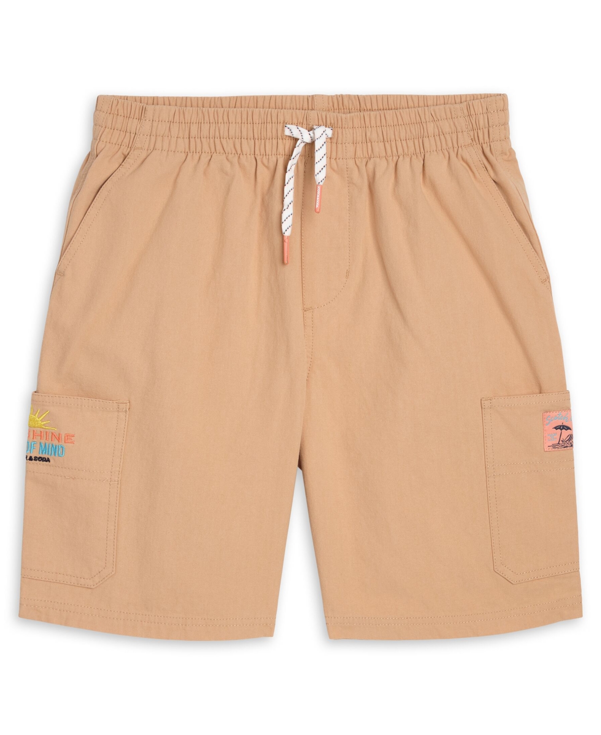 Click here for Scotch & Soda Boys 8-16 Cargo Pull-On Shorts - Gin... prices