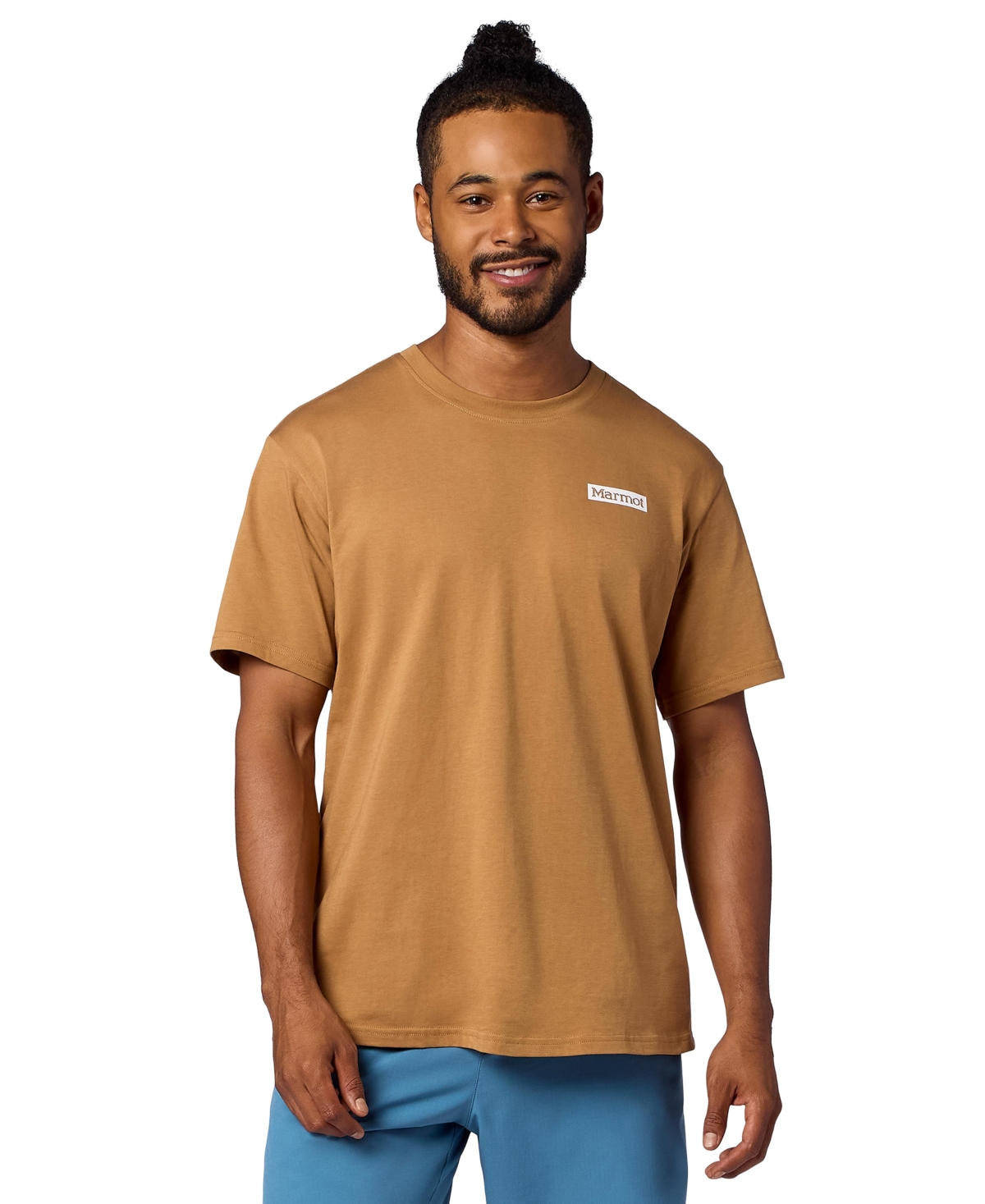 Click here for Marmot Mens Scenic Short-Sleeve T-Shirt - Dromedar... prices