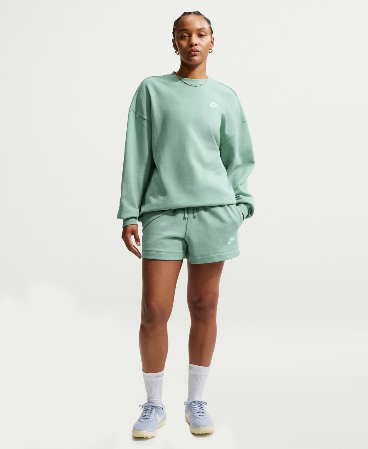 Click here for Nike Sportswear Womens Club Fleece Loose Crewneck... prices