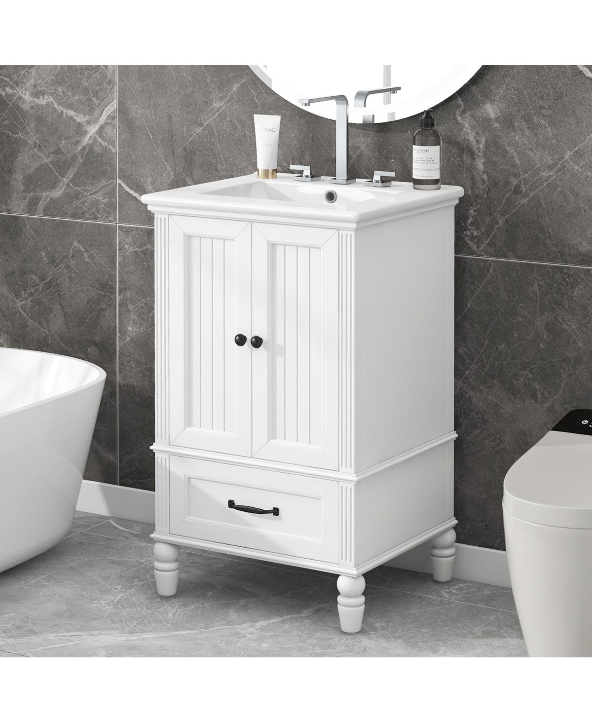 Click here for Sillysis Bathroom Vanity with Sink  Cabinet with D... prices