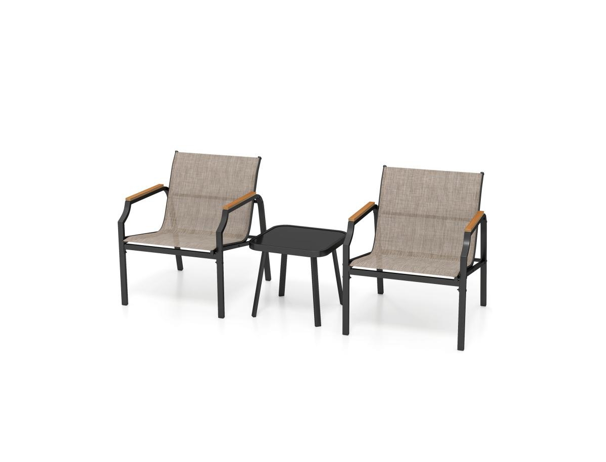 Click here for Slickblue 3-Piece Patio Seating Set with Breathabl... prices