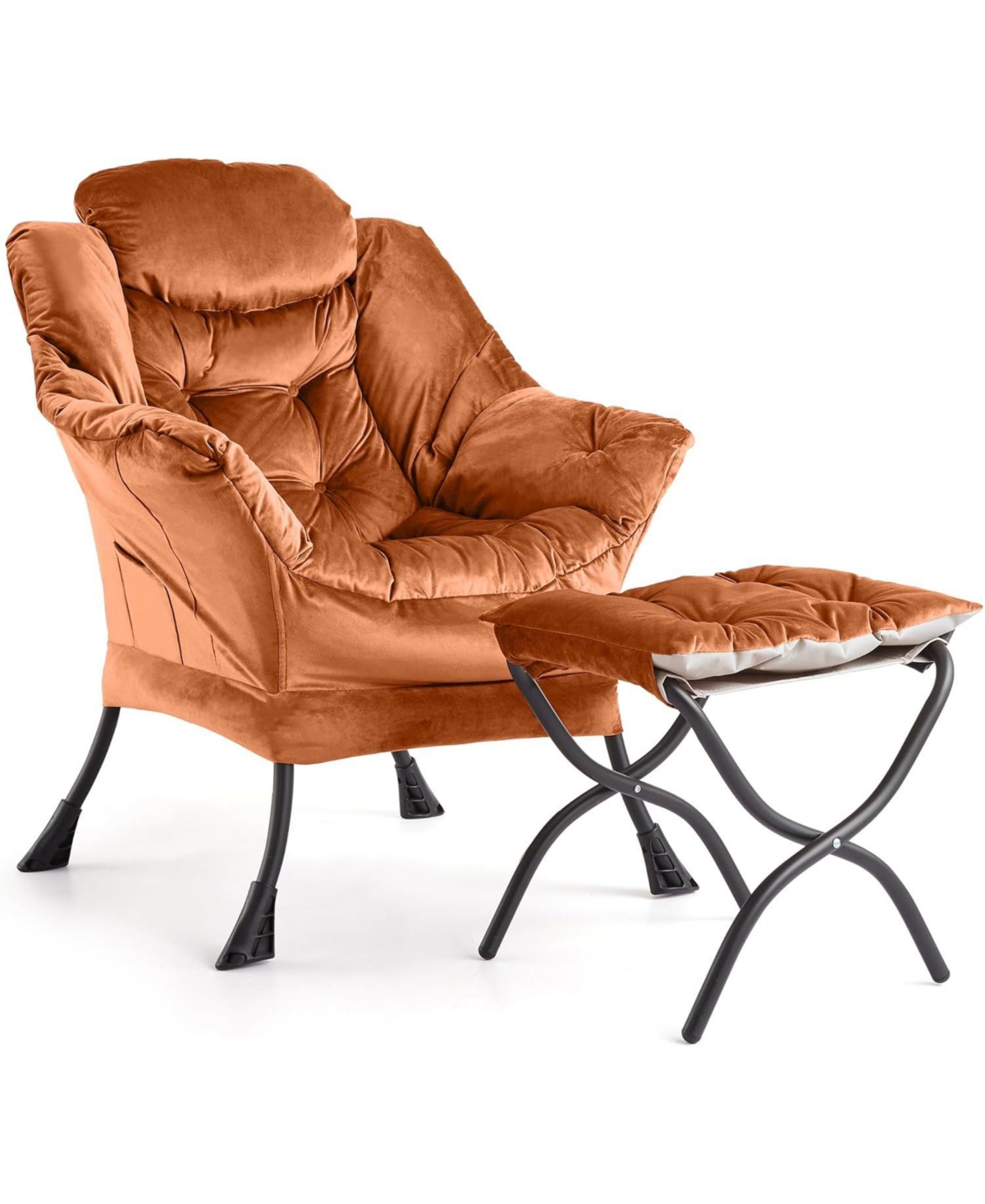 Click here for gaomon Lazy Chair with Ottoman  Modern Lounge Leis... prices