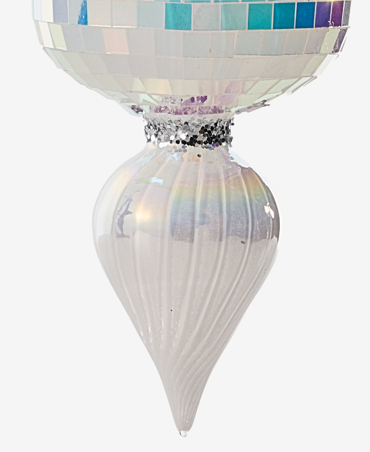 Click here for Holiday Lane Disco Brights Molded Finial Ornament... prices