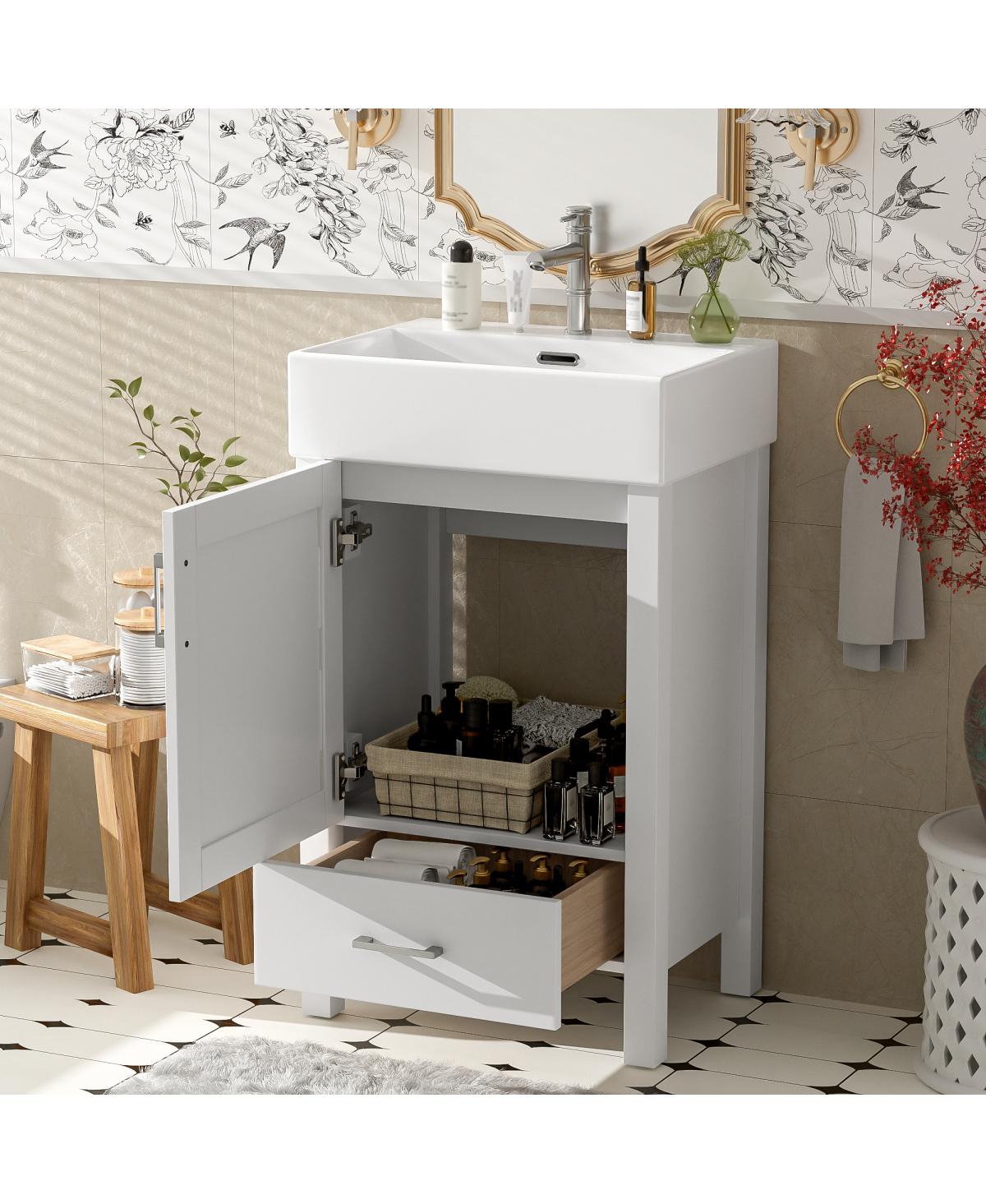 Click here for Sillysis 20" Modern Bathroom Vanity with Cera... prices