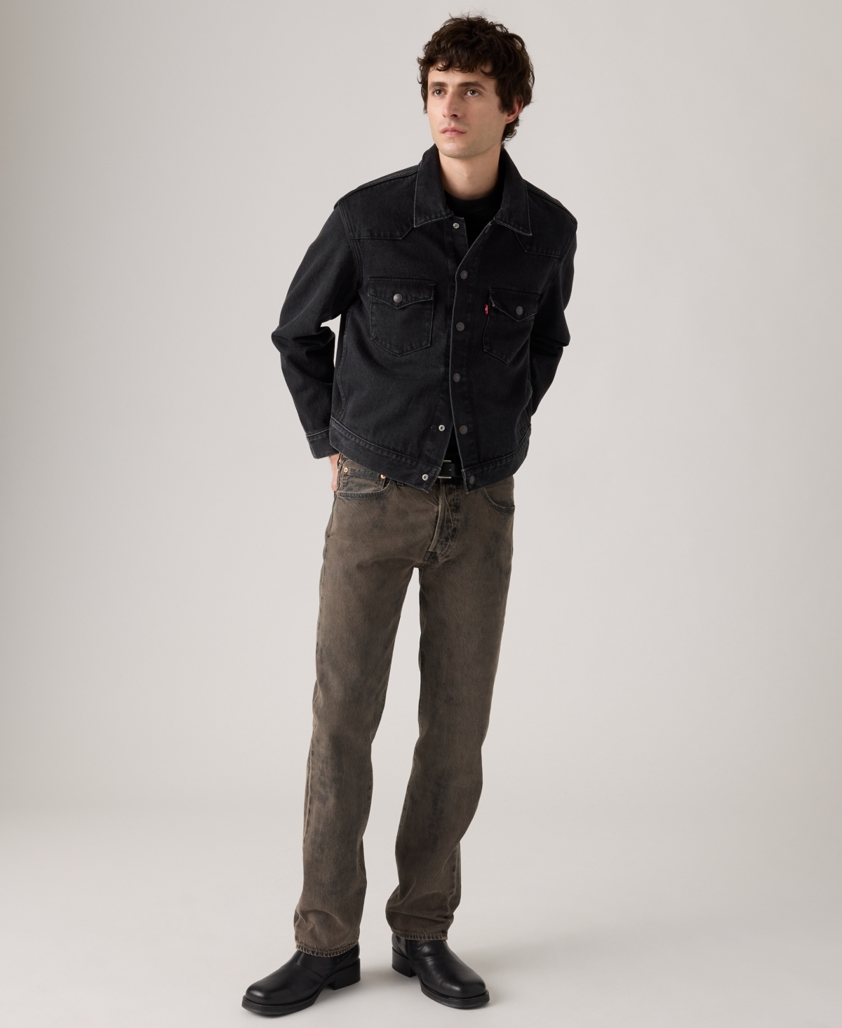 Click here for Levis Mens 501 Original Fit Button Fly Non-Stretch... prices