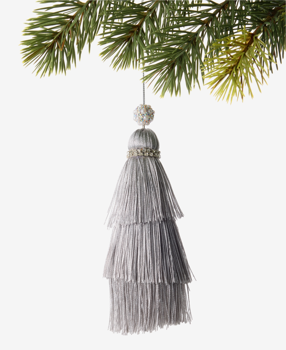 Click here for Holiday Lane Gilded Glamour Tassel Ornament  Macys... prices