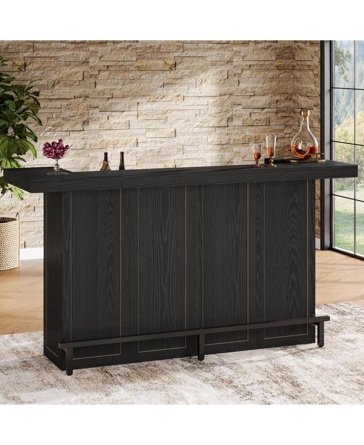 Click here for Tribesigns 4-Tier Bar Table  70.9-Inch Large Woode... prices