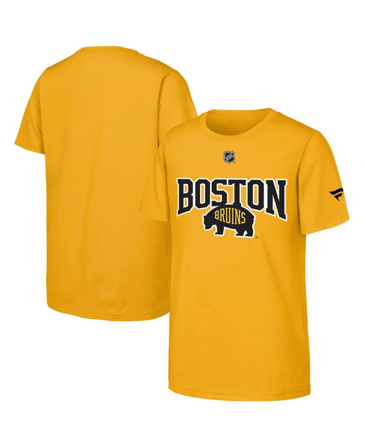Click here for Fanatics Big Boys and Girls Gold Boston Bruins 202... prices