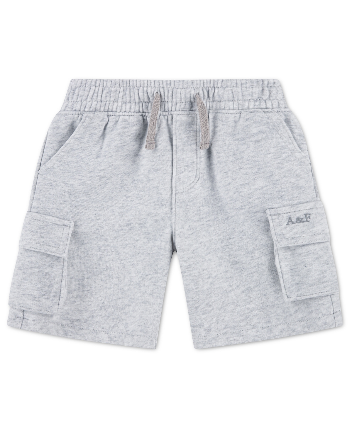 Click here for abercrombie kids Boys Fleece Cargo Shorts - Grey prices