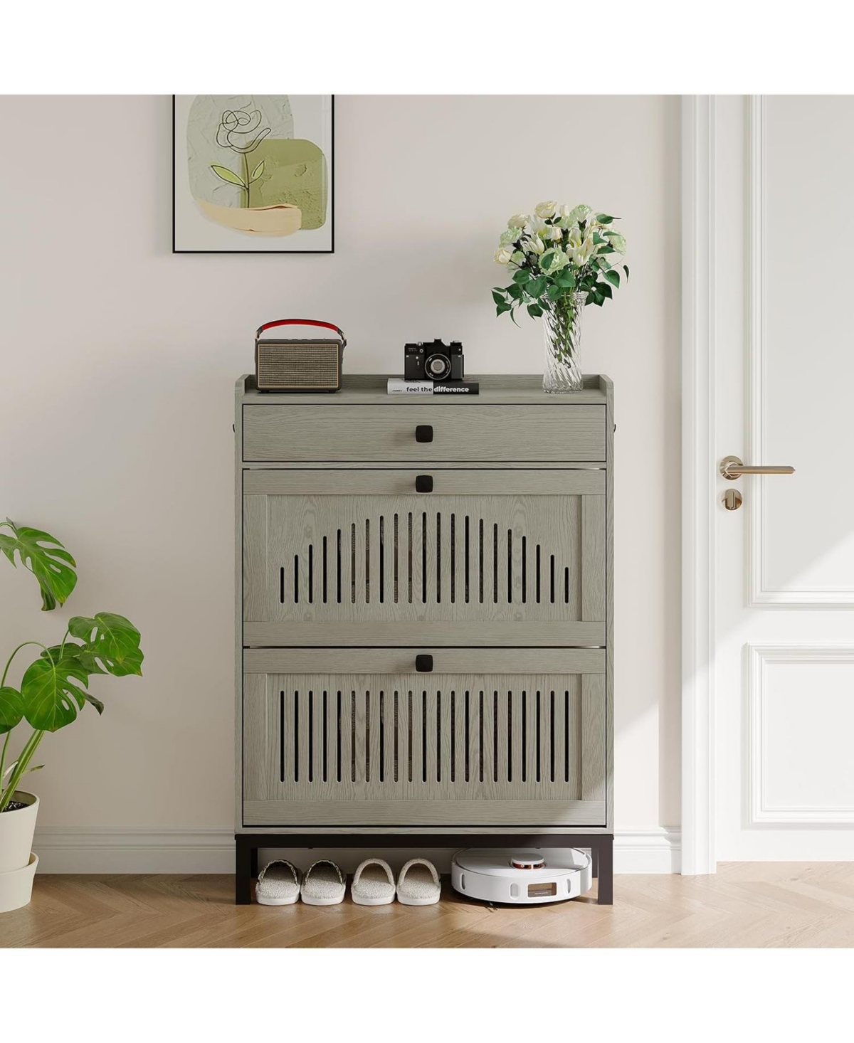 Click here for gaomon Shoe Storage Cabinet with 2 Flip Drawer Sho... prices