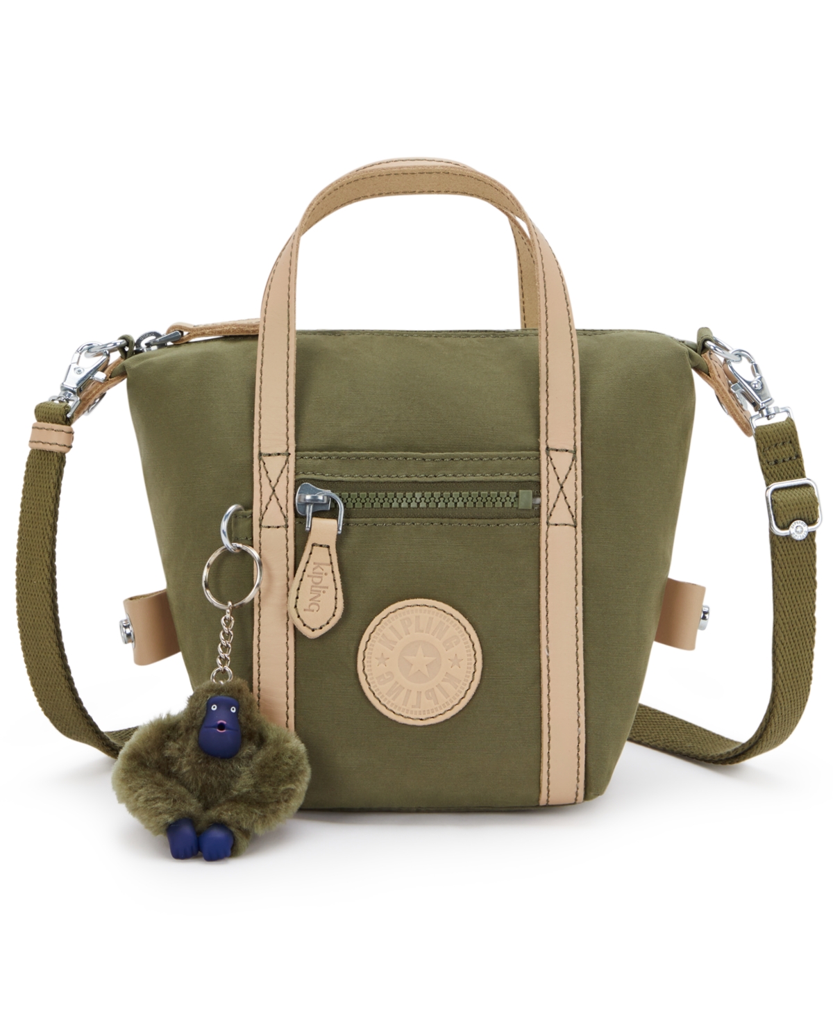 Click here for Kipling Boxy Art Small Ona Crossbody Bag - Cotton... prices