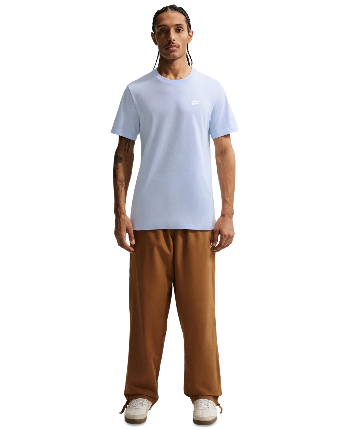 Click here for Nike Mens Sportswear Club Short Sleeve T-Shirt - H... prices