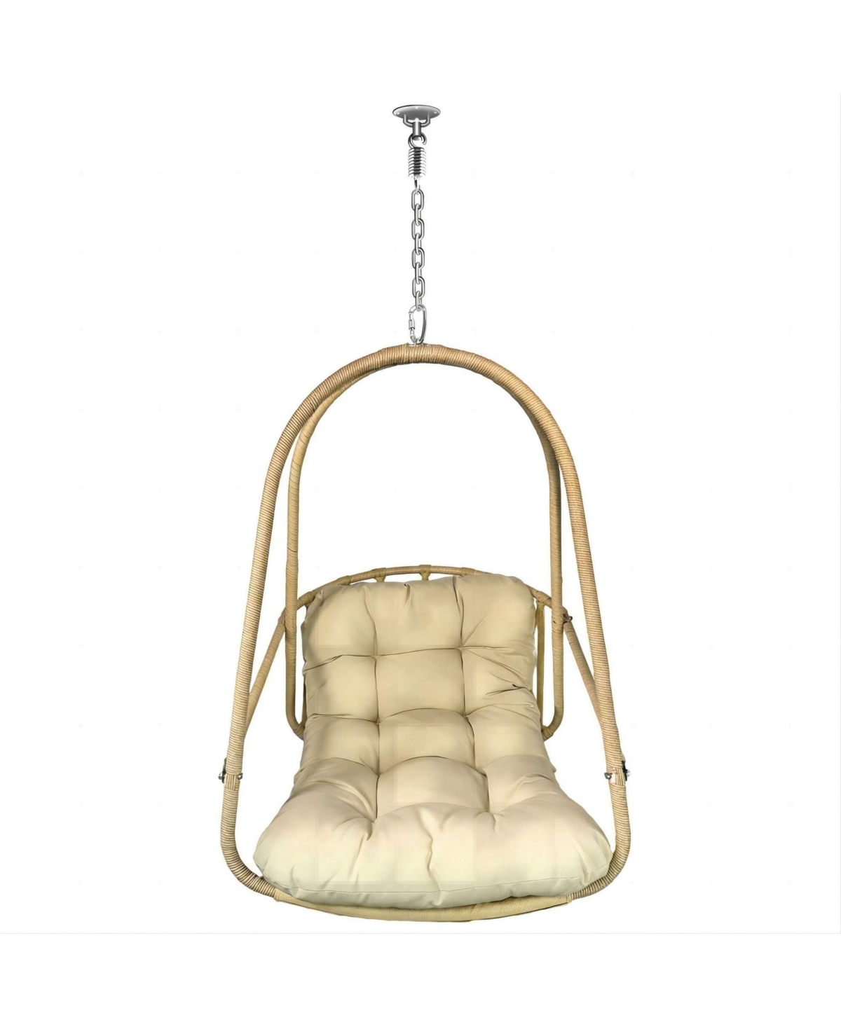 Click here for Clihome Wicker Rattan Swing Egg Chair without Stan... prices