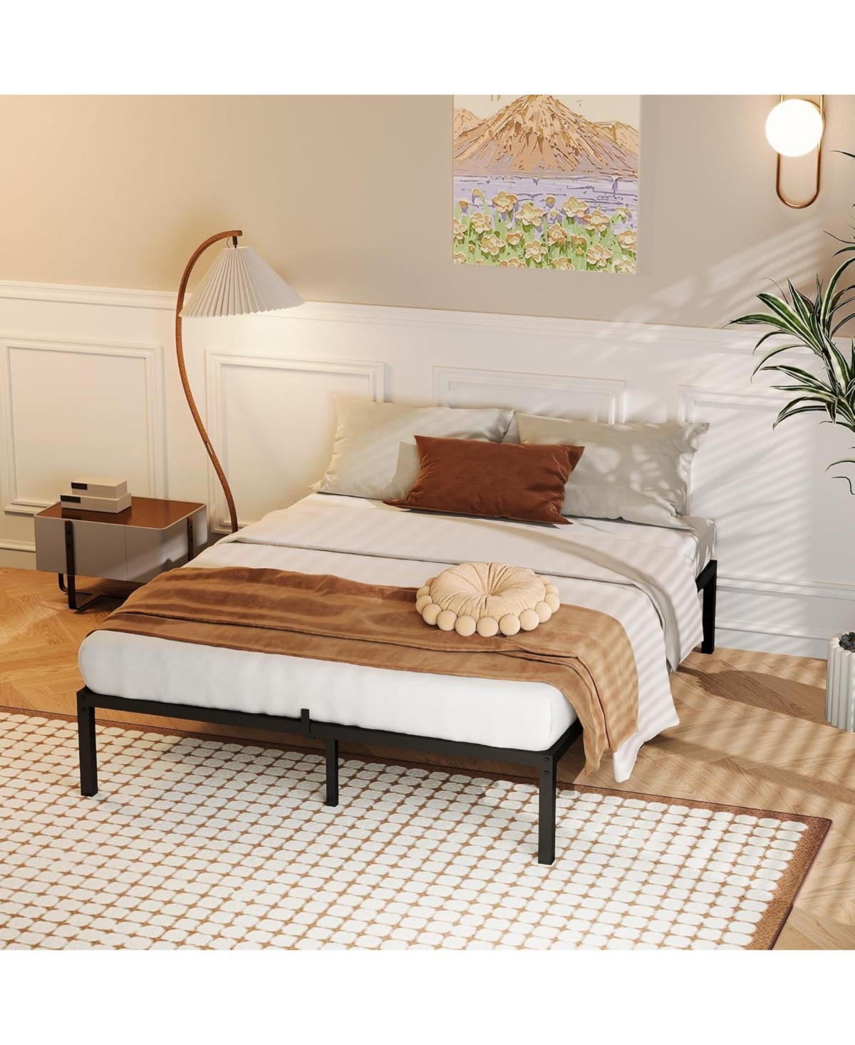 Click here for gaomon Bed Frame  14" Metal Platform Bed Fram... prices