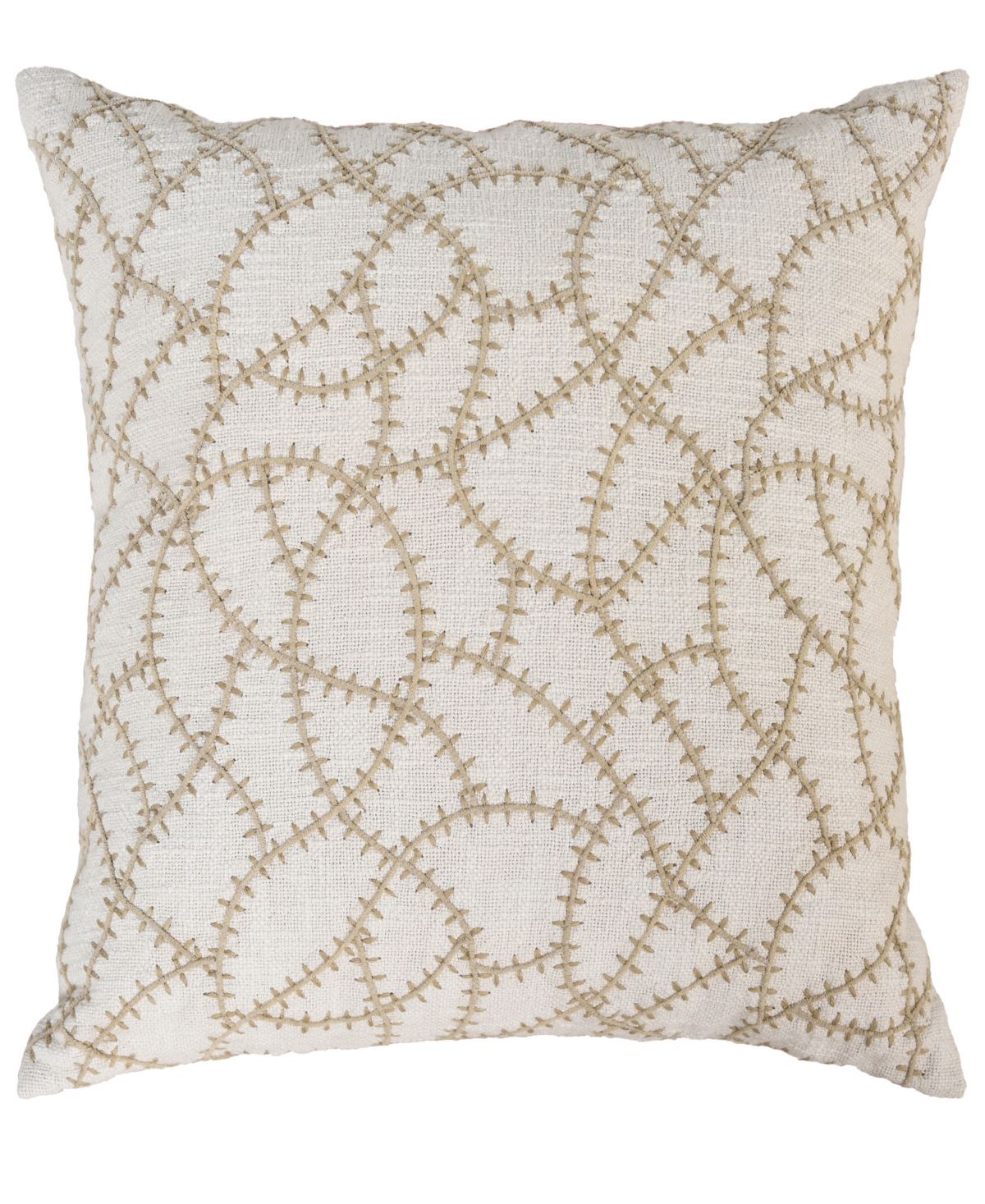 Click here for Rizzy Home Alice Cotton Decorative Pillow  20 x 20... prices