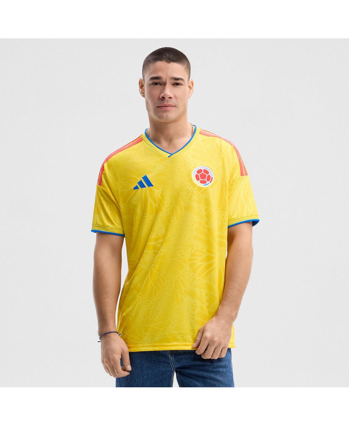 Click here for Adidas Mens Yellow Colombia National Team Fifa x W... prices