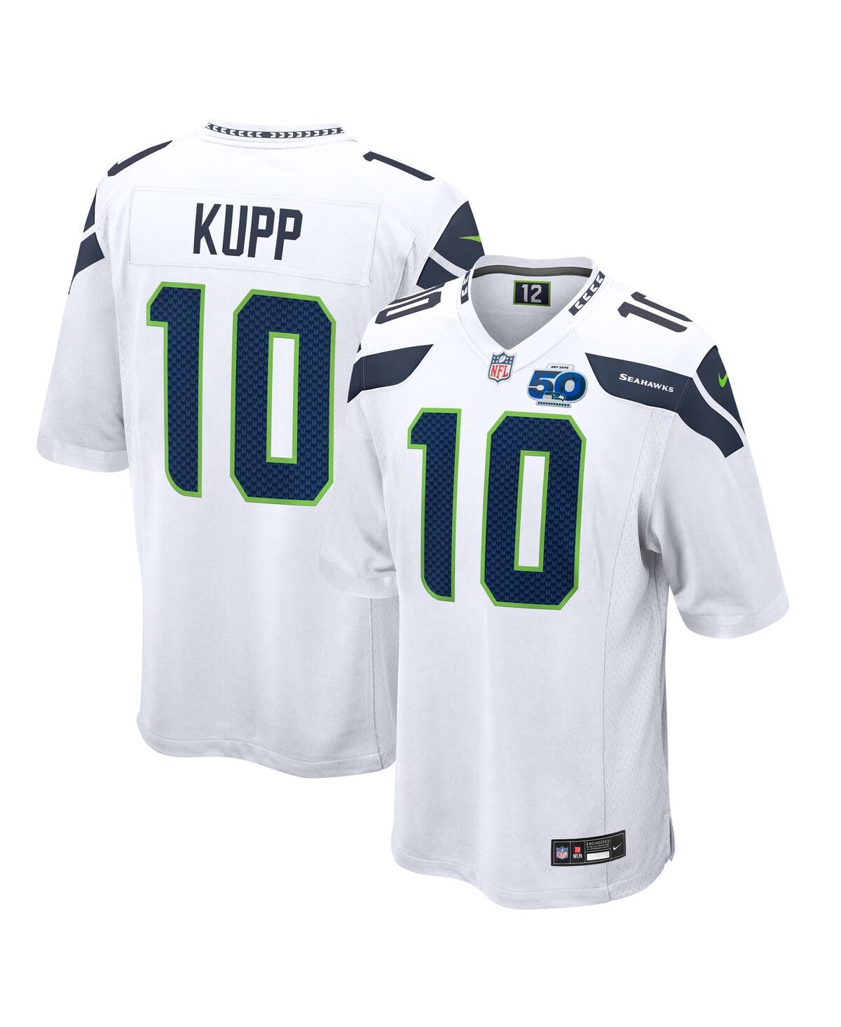 Click here for Nike Mens Cooper Kupp White Seattle Seahawks 50th... prices