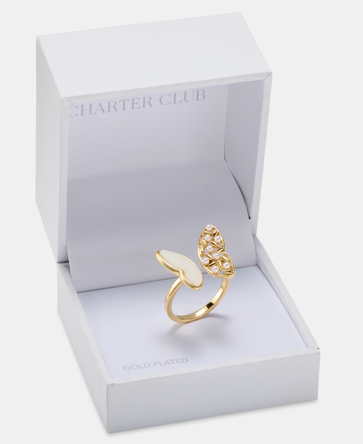 Click here for Charter Club Mother-of-Pearl & Cubic Zirconia Butt... prices