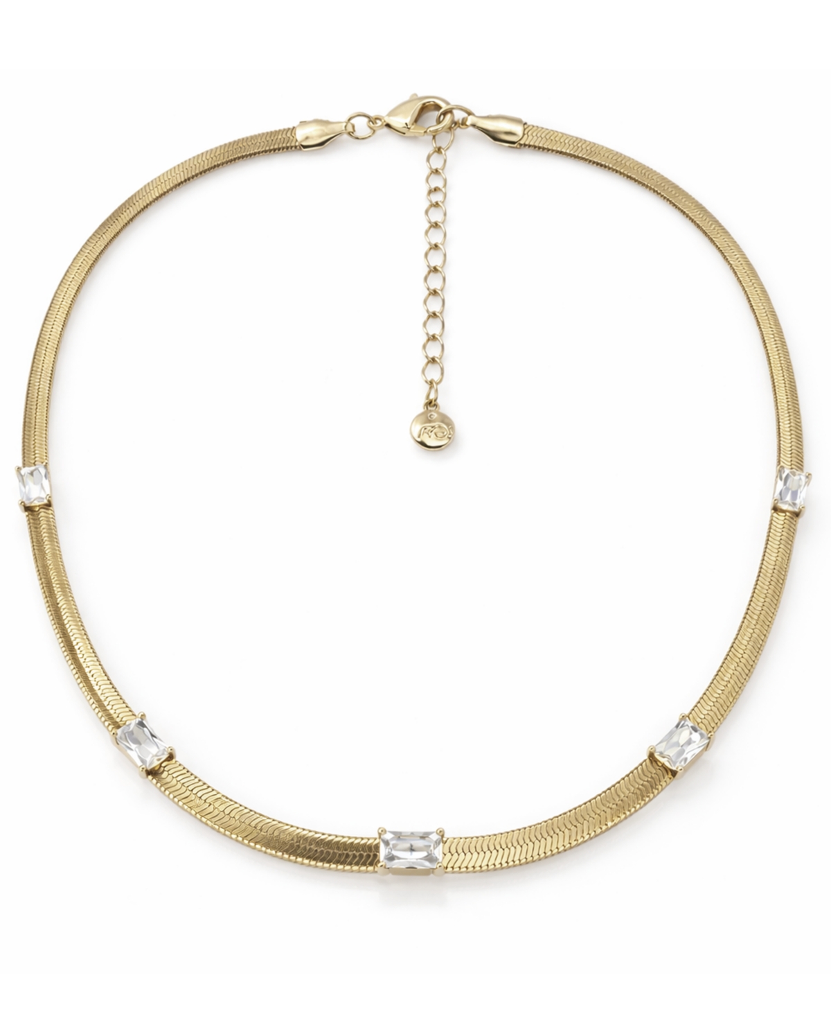 Click here for And Now This Cubic Zirconia Rectangular Stone Stat... prices