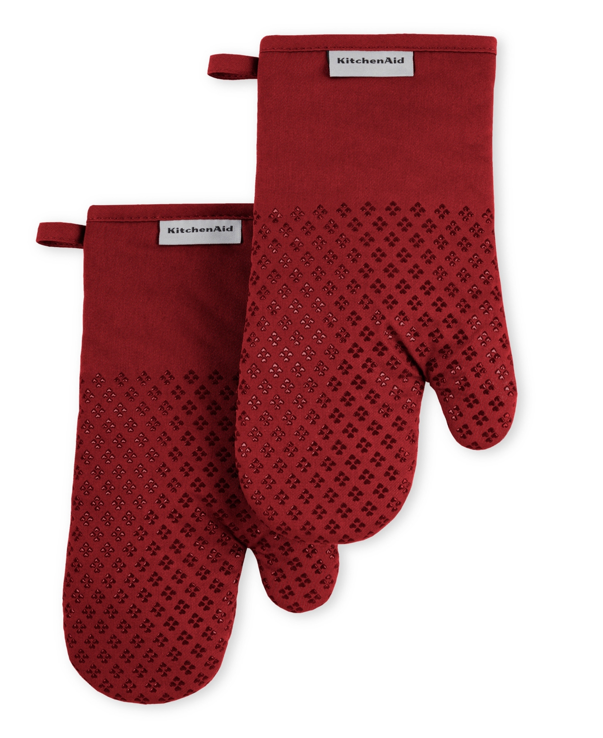 Click here for KitchenAid Asteroid Oven Mitt Set  2 Piece - Red prices