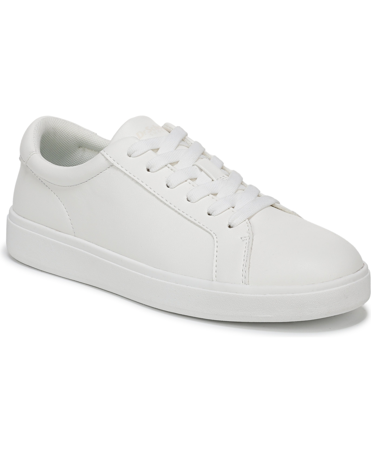 Click here for Dr. Scholls Womens Vivienne Lace-Up Sneakers - Whi... prices