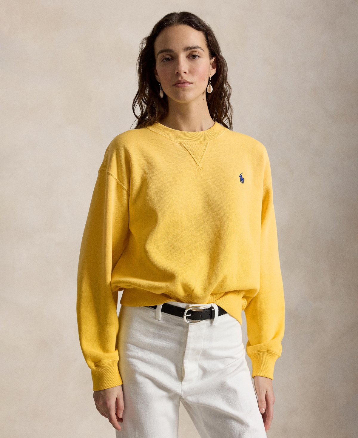 Click here for Polo Ralph Lauren Womens Lightweight Fleece Crew N... prices