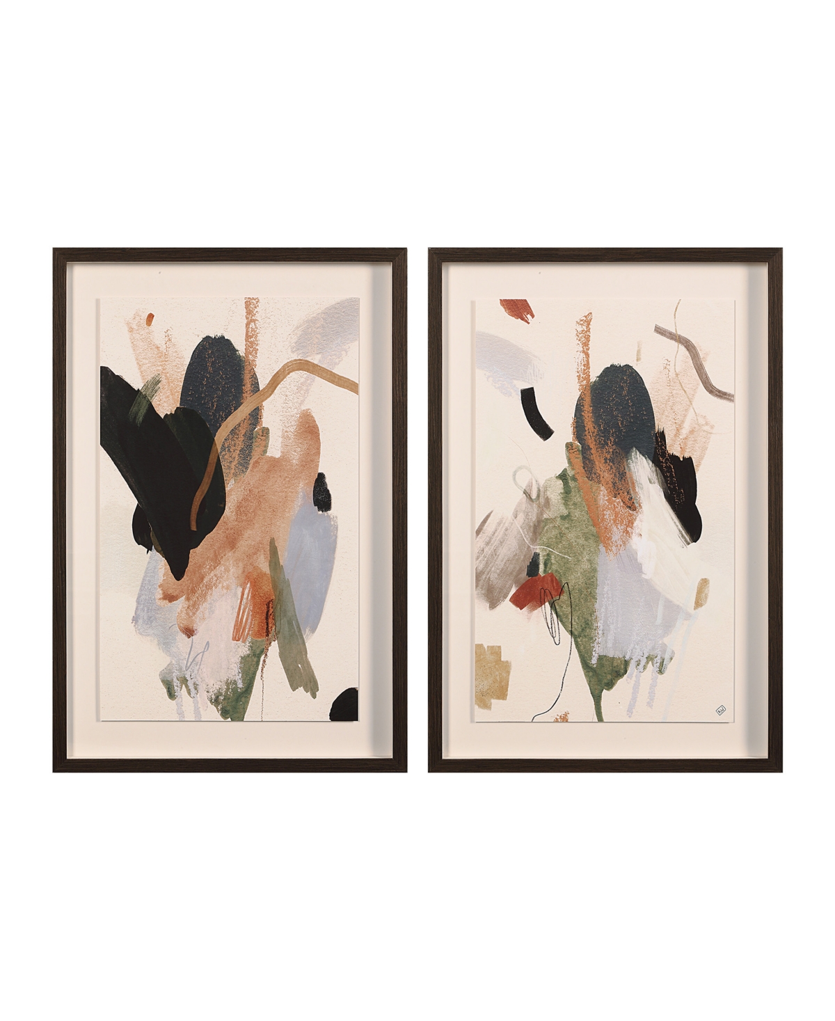 Click here for Ren Wil Splendid 2-Pc. Wide Wall Decor Set - Beige prices