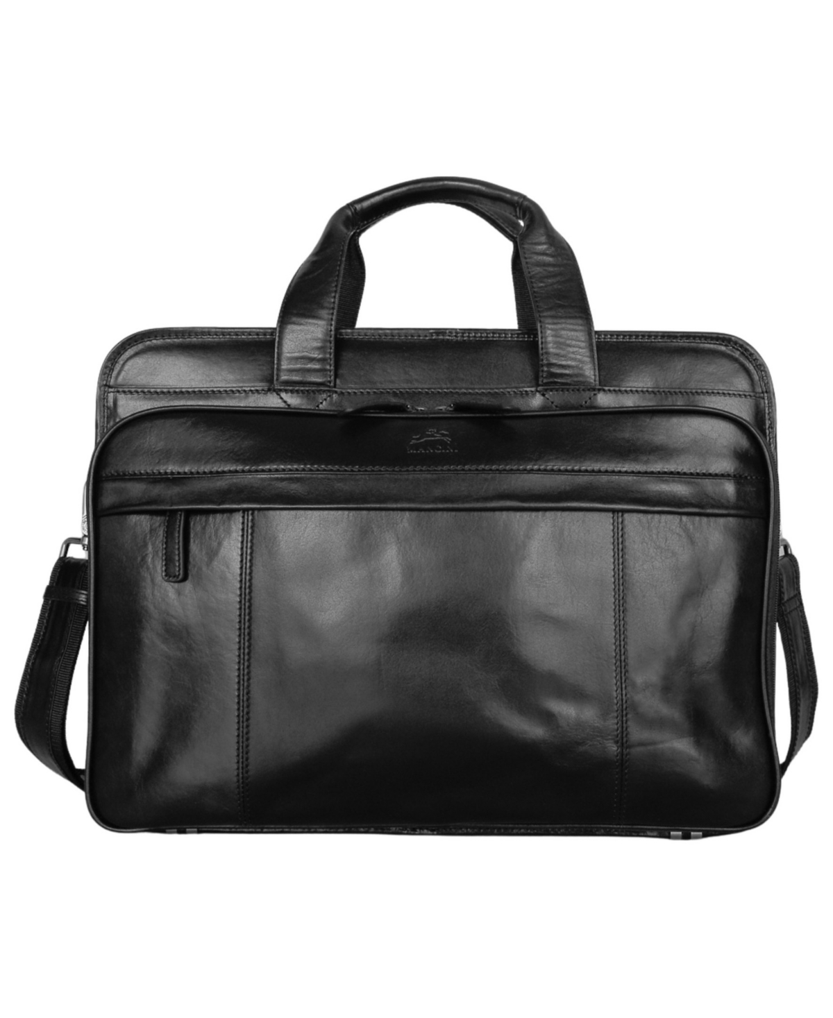 Click here for Mancini Mens Laptop Briefcase - Black prices