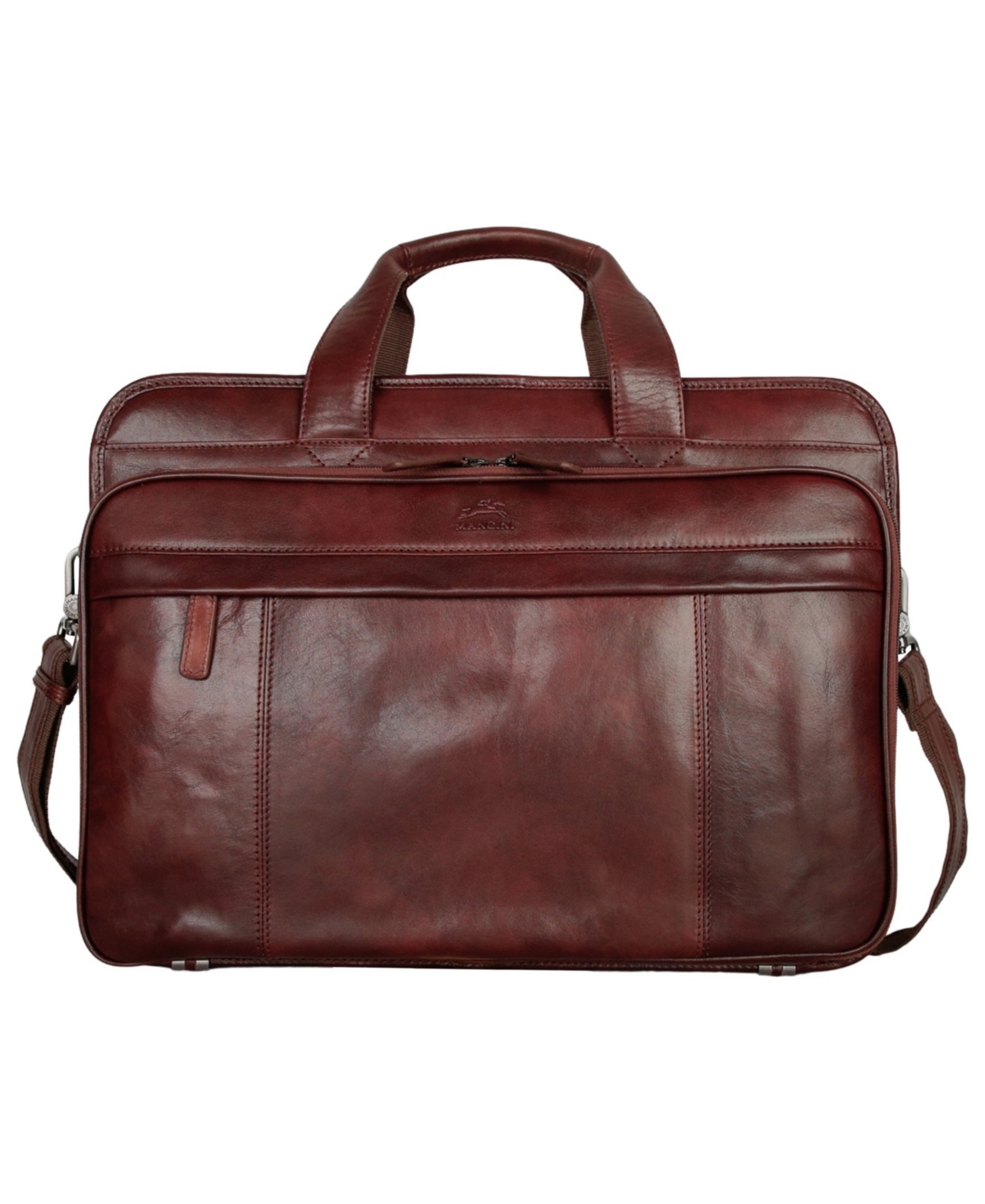 Click here for Mancini Mens Laptop Briefcase - Brown prices
