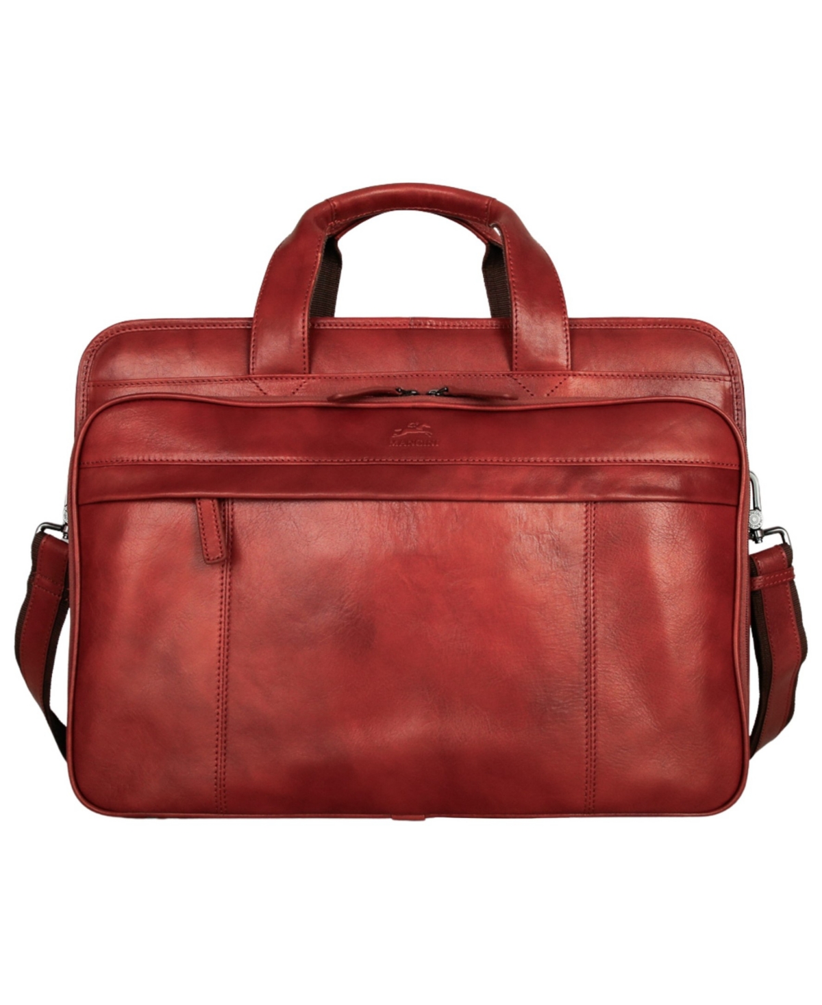 Click here for Mancini Mens Laptop Briefcase - Camel prices