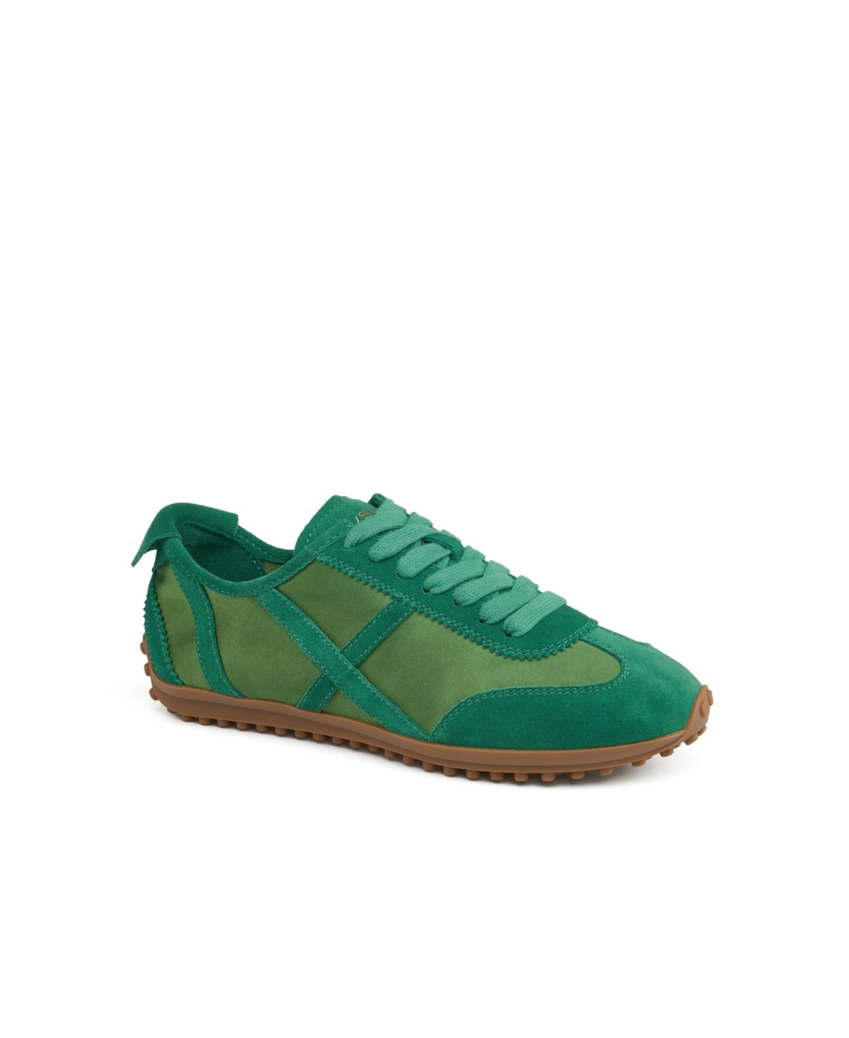 Click here for Jslides Womens Emily Suede Sneaker - Dark Brown prices