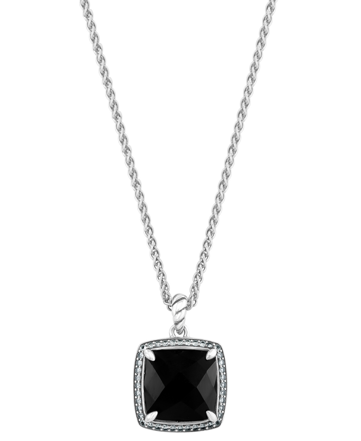 Click here for Effy Collection White Topaz (3/8 ct. t.w.) and Ony... prices